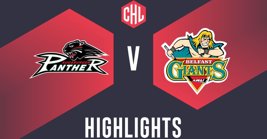 Highlights: Augsburger Panther vs. Belfast Giants