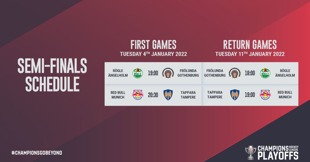 Semi-Finals Schedule Announced!