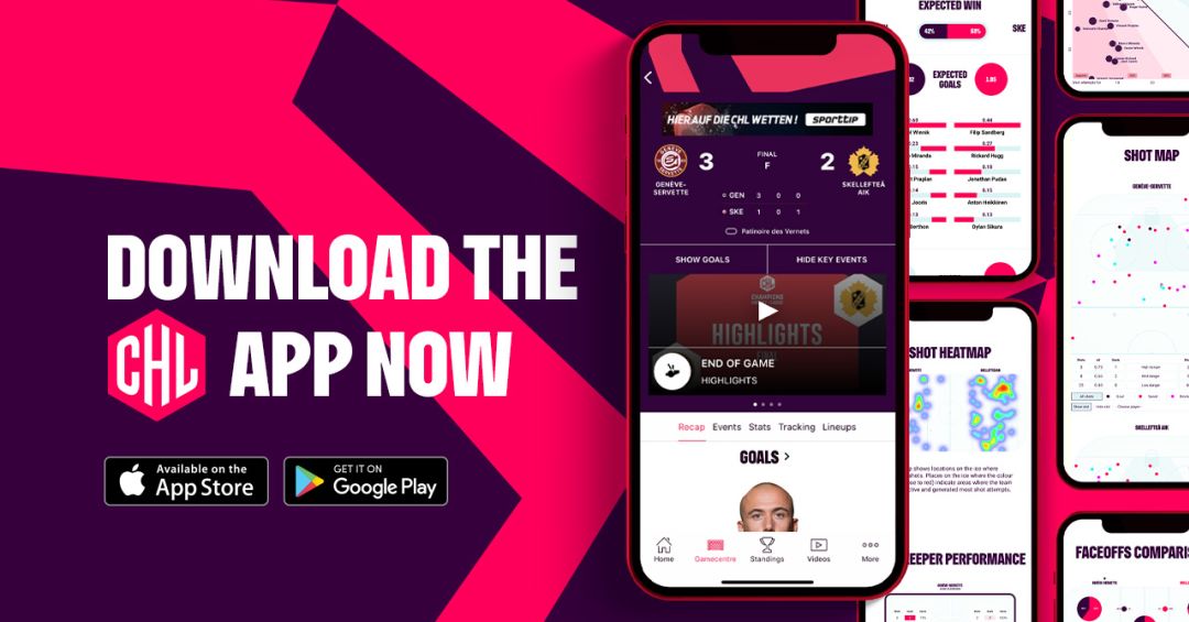 Download the official CHL App for the ultimate Game Day experience!