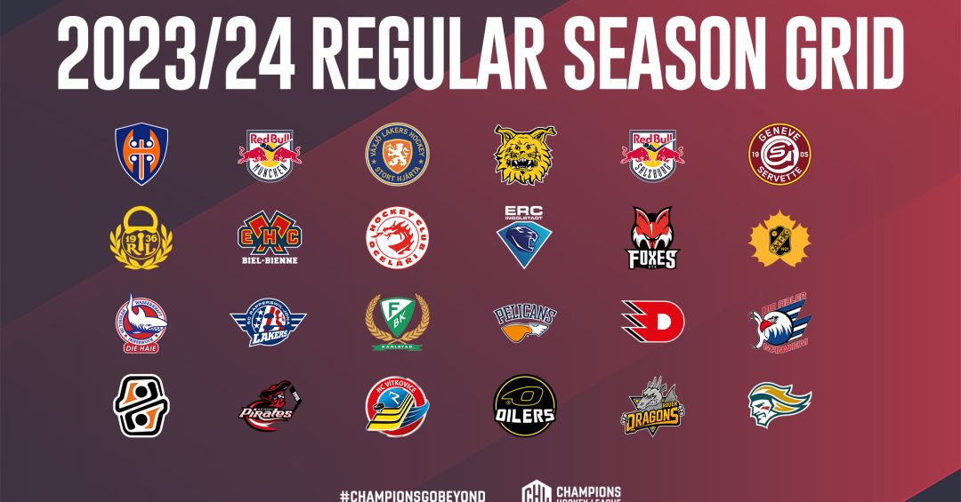 2023/24 CHL Draw | All the Matchups & Regular Season Grid