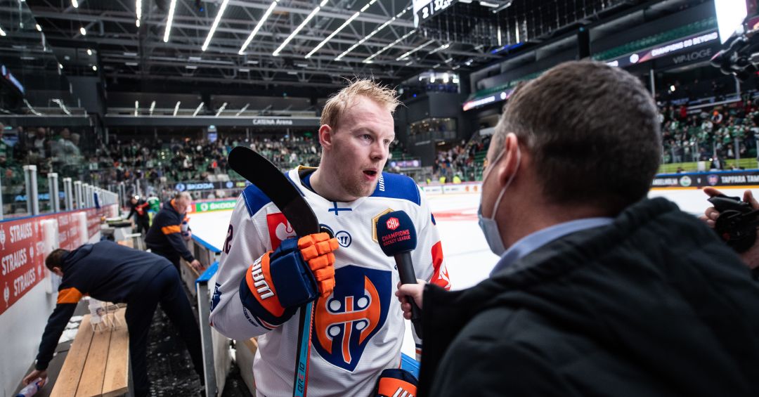 "We will chase them at home" - Tappara's Otto Rauhala