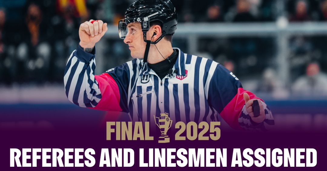 Referees and Linesmen assigned for CHL Final!