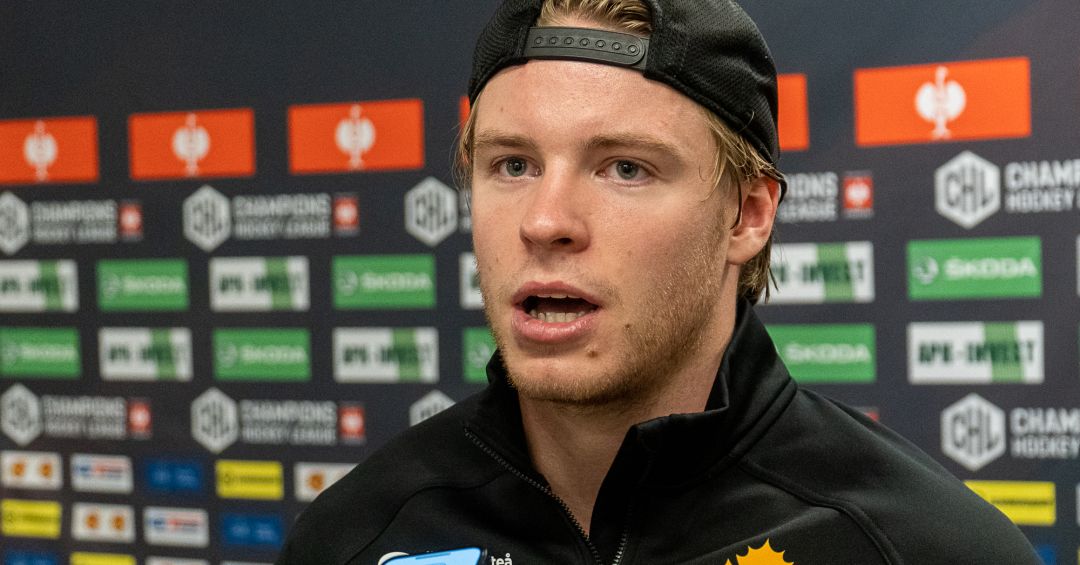 Rickard Hugg of Skellefteå on his team's character and heading home